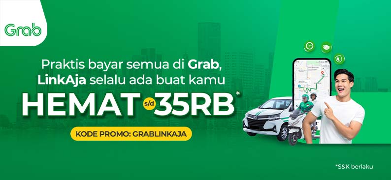 Promo Promo Gabungan GRAB MTU | LinkAja